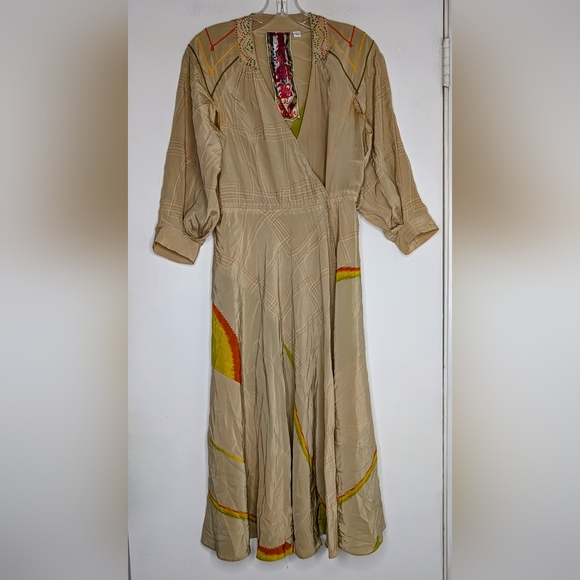 L.A.M.B. | Dresses | Extremely Rare Lamb Rastafarian Rainbow Silk Dress ...